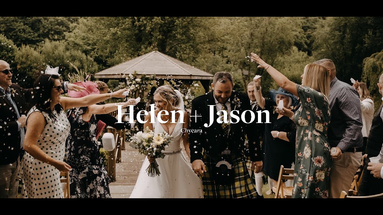 Helen + Jason | Intimate Wedding in Cornish Countryside | Chycara ...