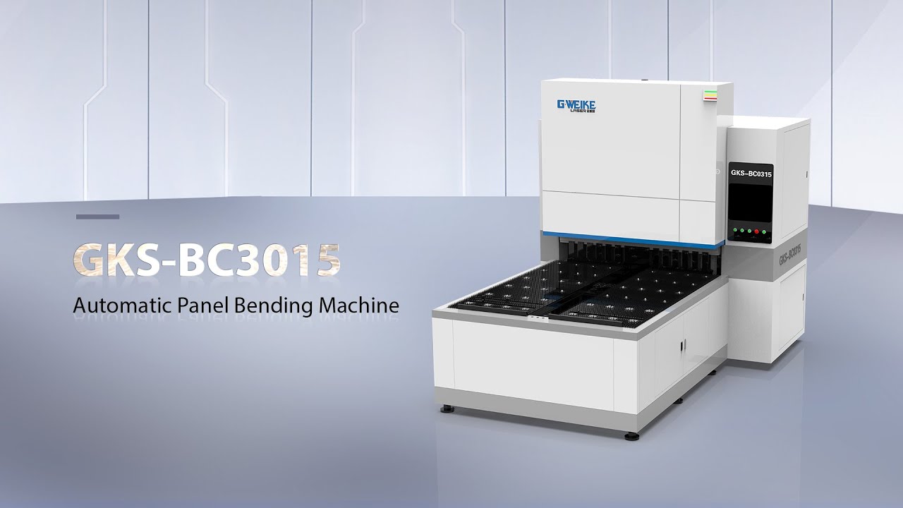 Gweike Laser Automatic Panel Bending Machine GKS-BC0315 - YouTube
