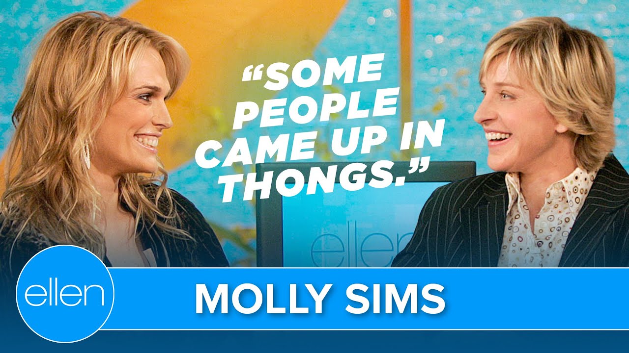 Molly Sims’ First Appearance in 2004 - YouTube