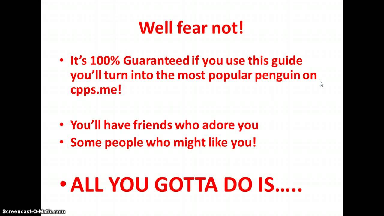 How to get popular on Cpps.me - YouTube
