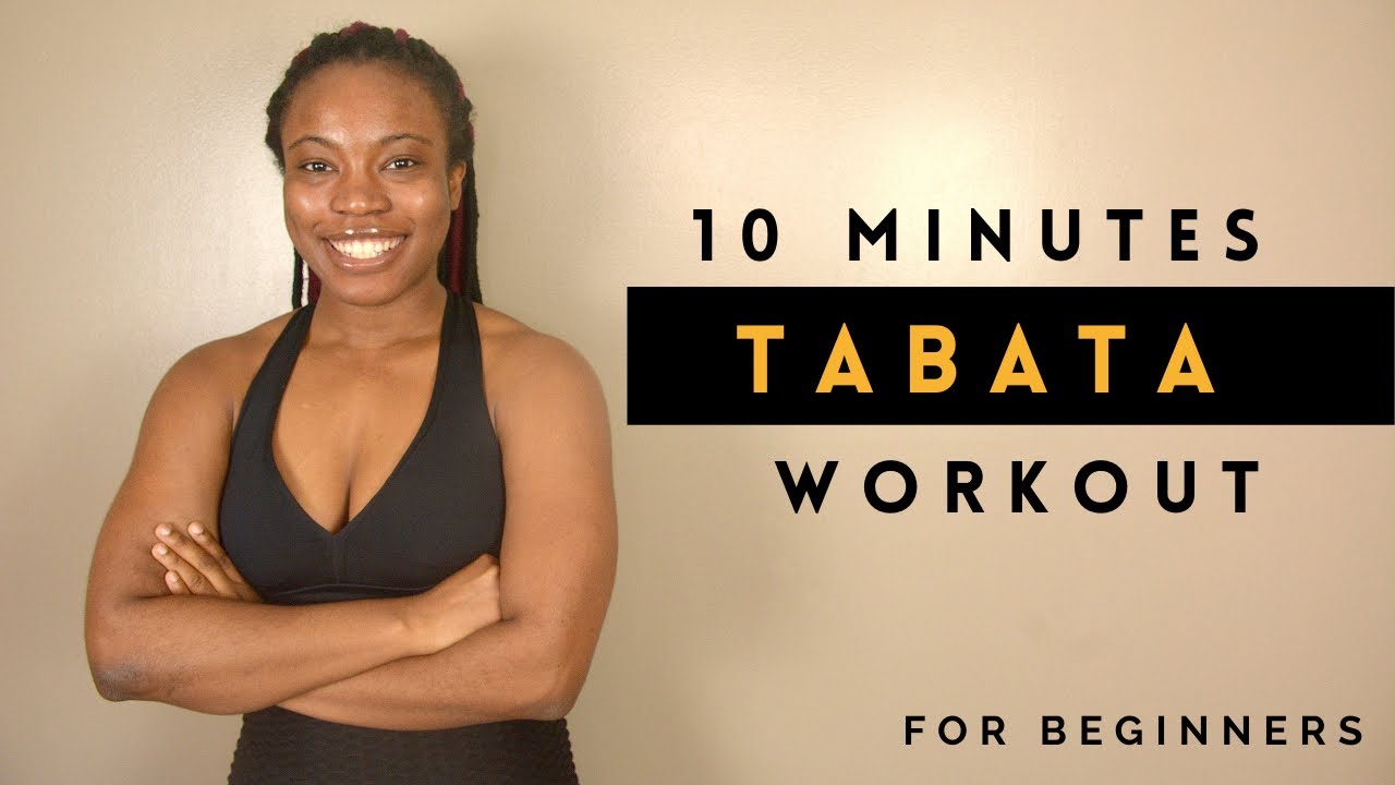 10 MINUTES HIIT WORKOUT FOR BEGINNERS TABATA STYLE HIGH-INTENSITY ...