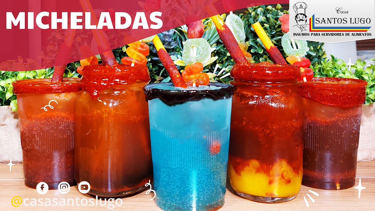 MICHELADAS ⭐RECETA FÁCIL Y RÁPIDO⭐ PARA NEGOCIO 🍻 - YouTube