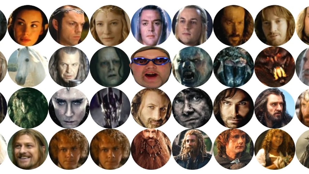The Lord Of The Rings Characters