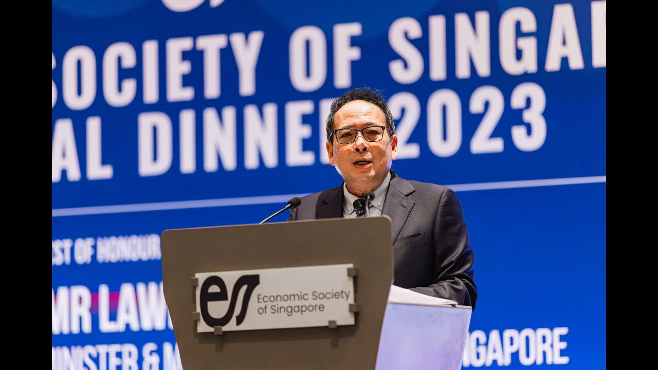 ESS Annual Dinner 2023 :Opening Speech by Professor Euston Quah - YouTube