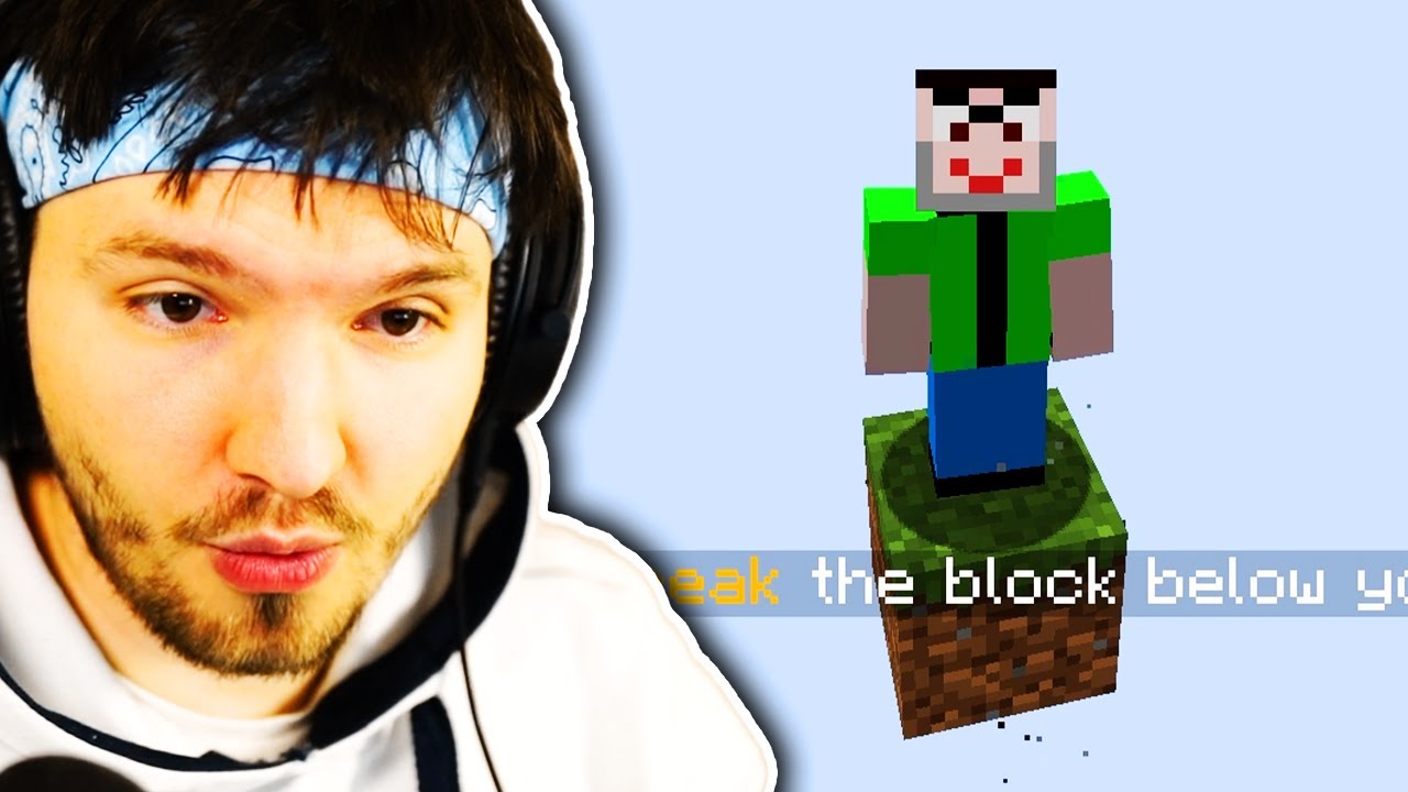 MINECRAFT EIN BLOCK.. | Minecraft OneBlock #1 - YouTube