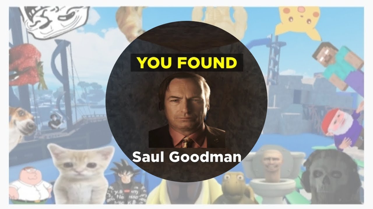 How to find Saul Goodman in Find the Memes | Roblox - YouTube