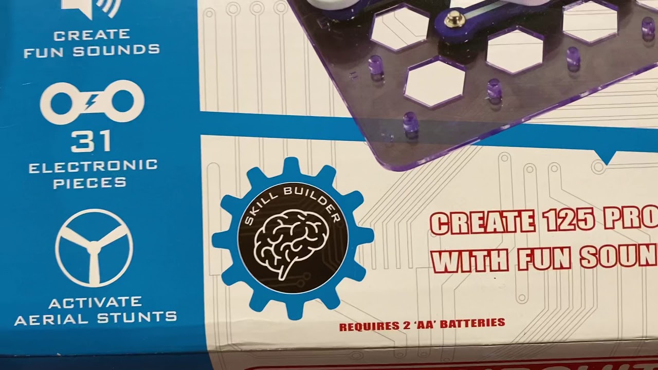 Snap Circuits Skill Builder Circuitry Kit Review - YouTube