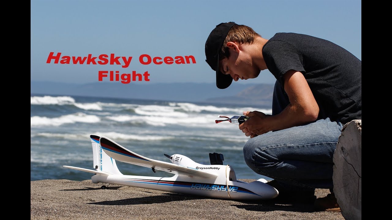 Hawksky V2 over Ten Mile Beach, Fort Bragg, Ca - YouTube