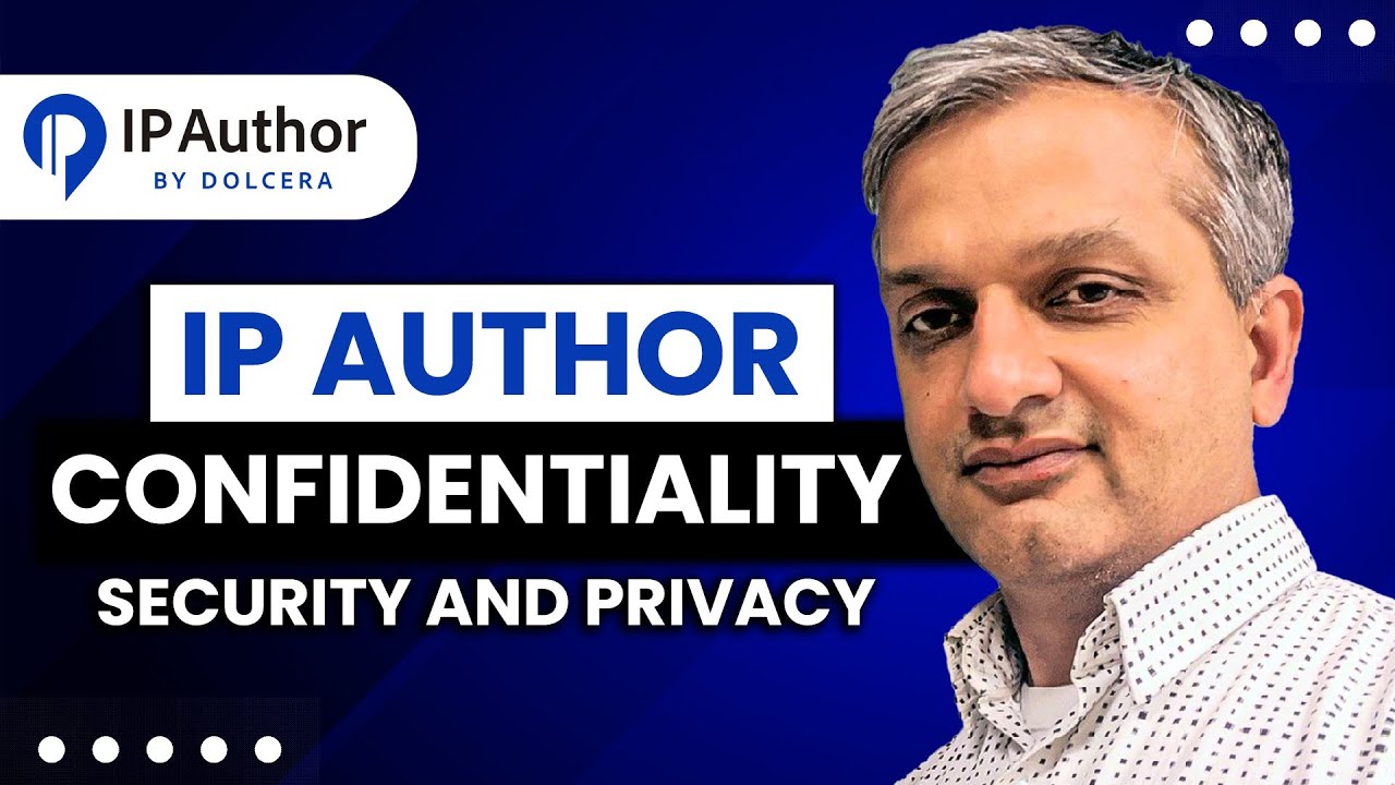Samir Raiyani, CEO speaks about IP Author Confidentiality, Privacy and ...