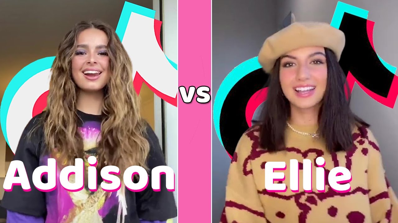 Addison Rae Vs Ellie Zeiler TikTok Dances Compilation (November 2020 ...