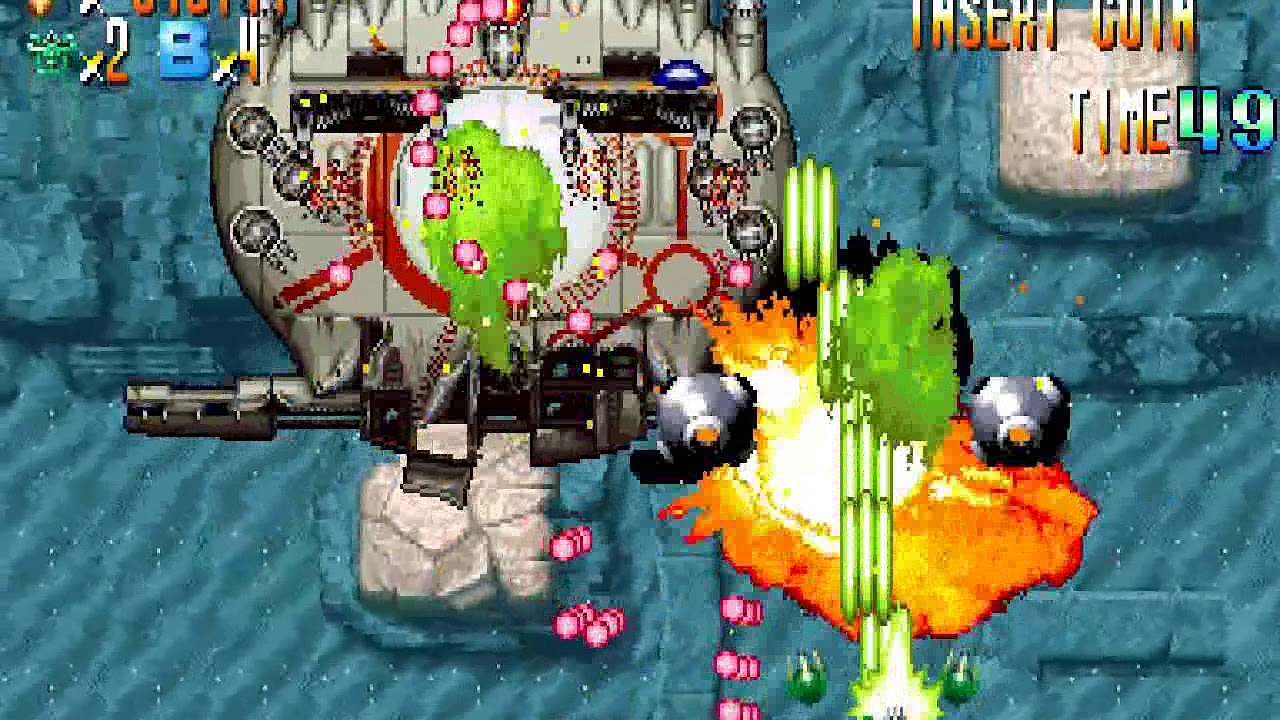 Giga Wing / ギガウイング - NO REFLECT 1CC - Stuck/Widerstand - YouTube