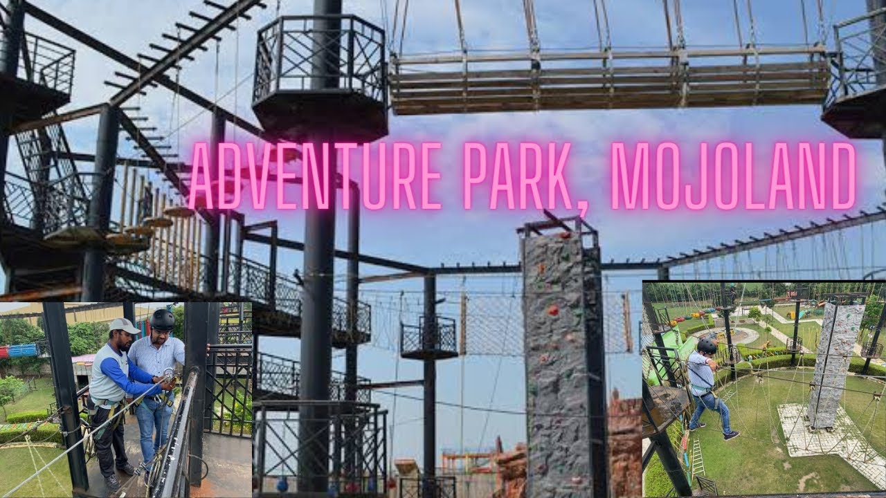 Adventure Park | Amusement Park in Mojoland, Murthal - YouTube