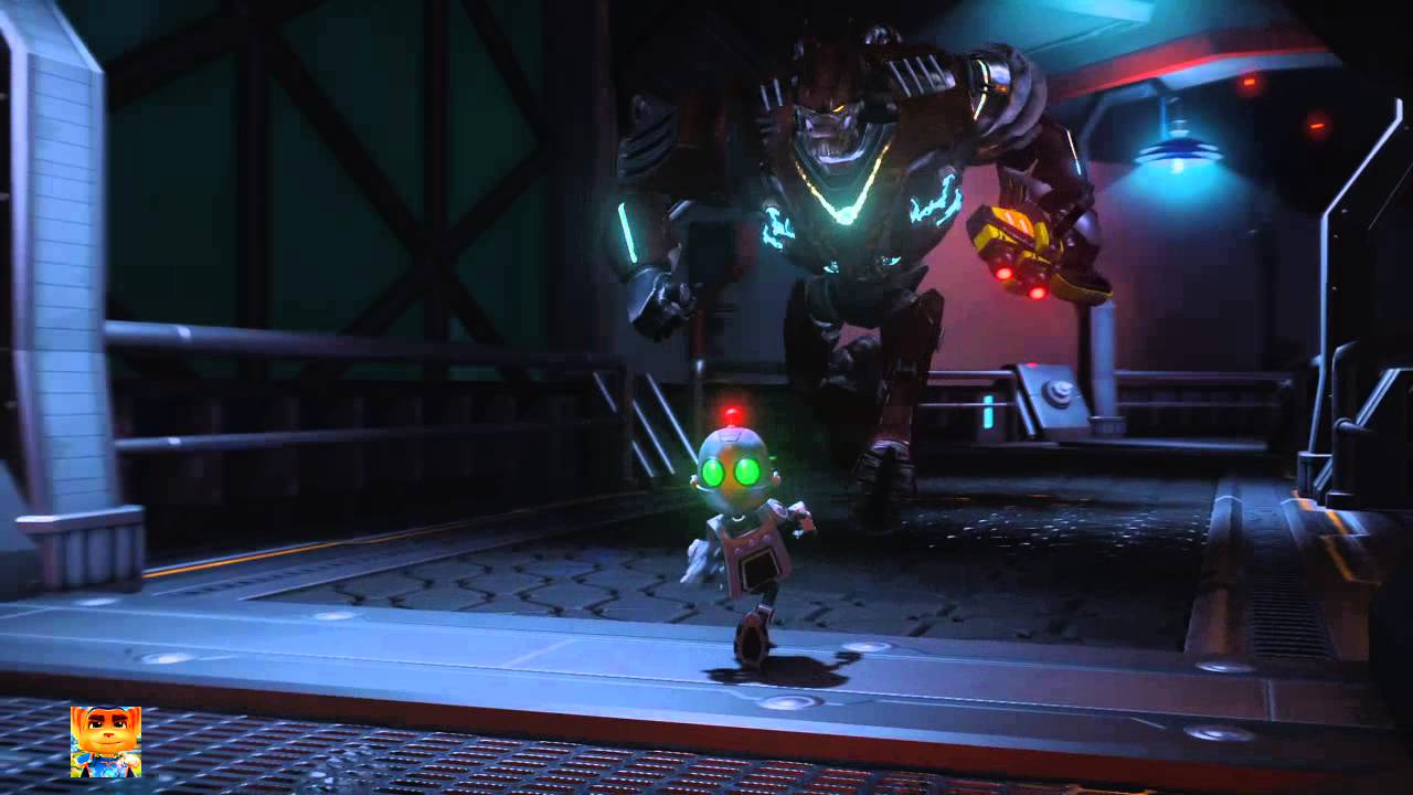 Ratchet and Clank Escaping the factory. - YouTube