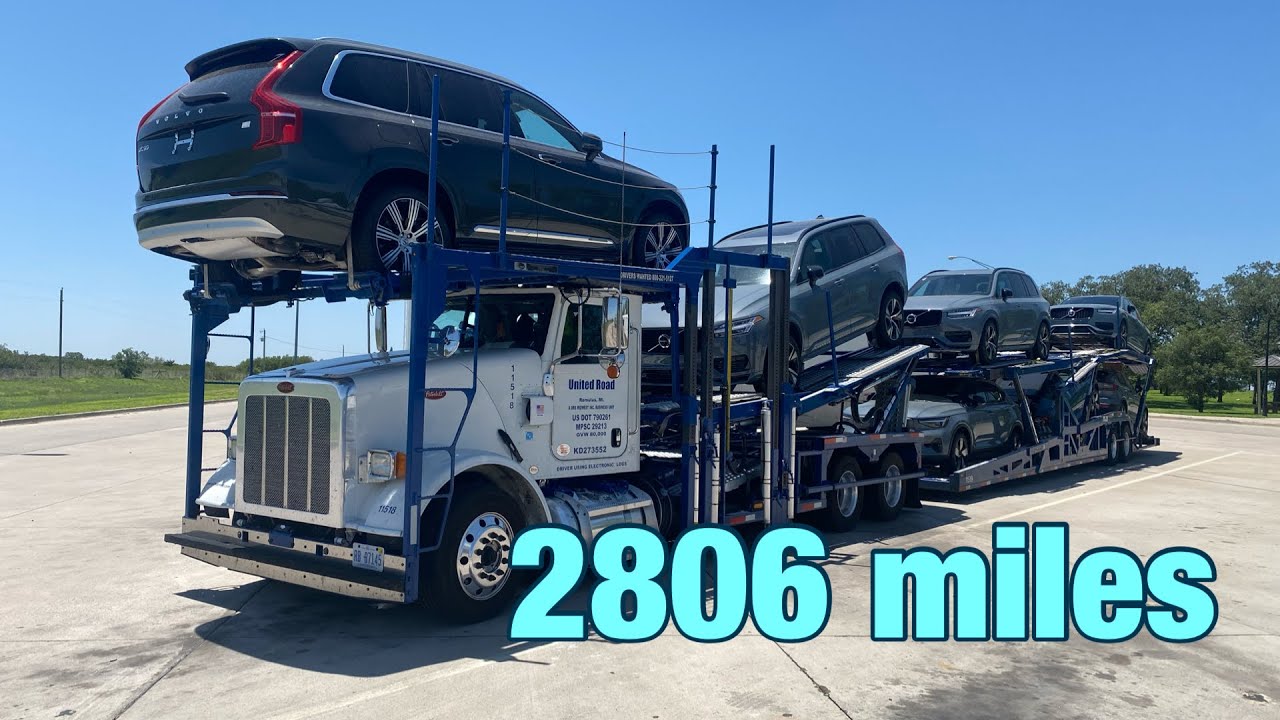Back haul from California. Reload in Newark. - YouTube
