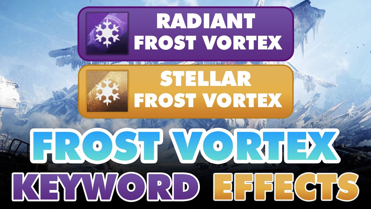 FROST VORTEX / ICE CRYSTALS KEYWORD EFFECTS! STELLAR & RADIANT | ONCE ...