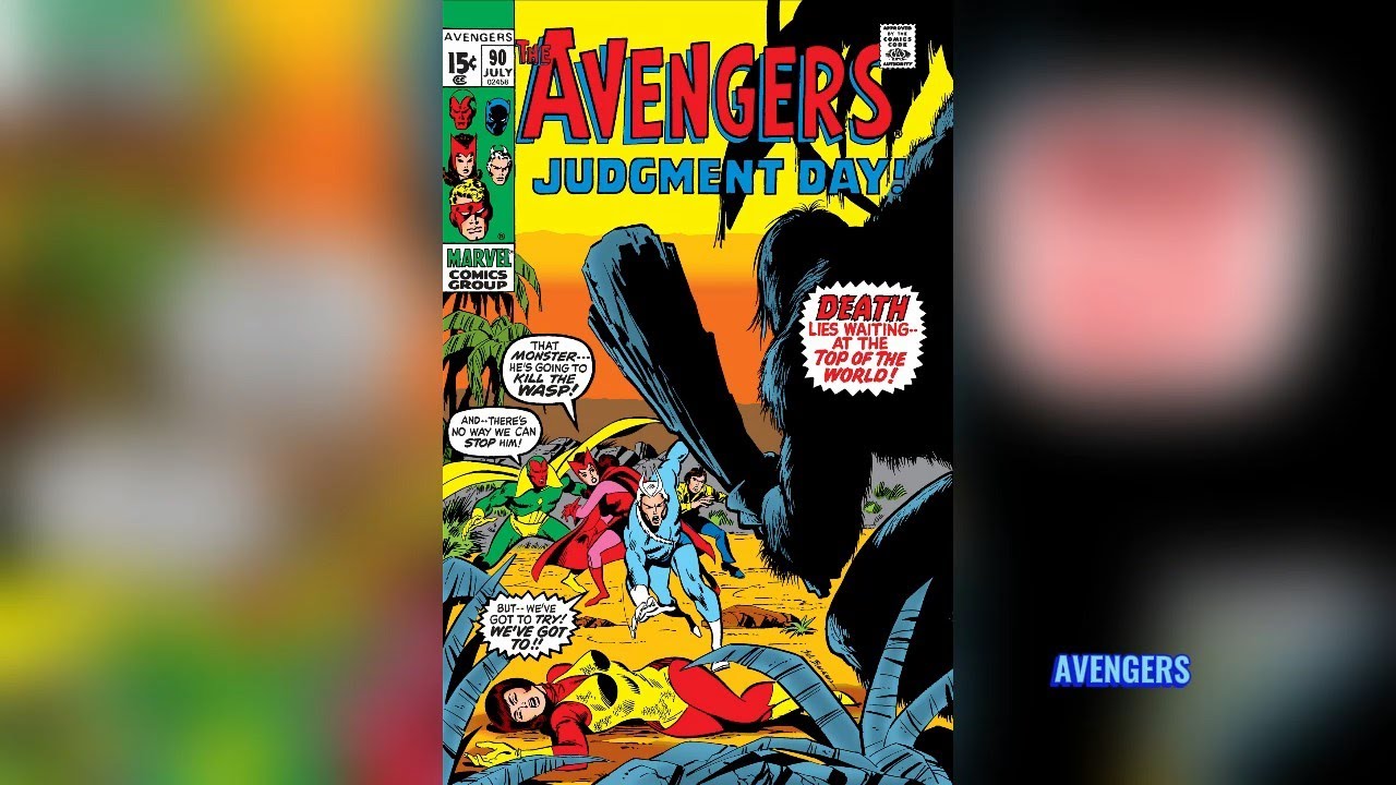 Marvel Comics History: Avengers #90 (July 1971) #marvelcomics #avengers ...