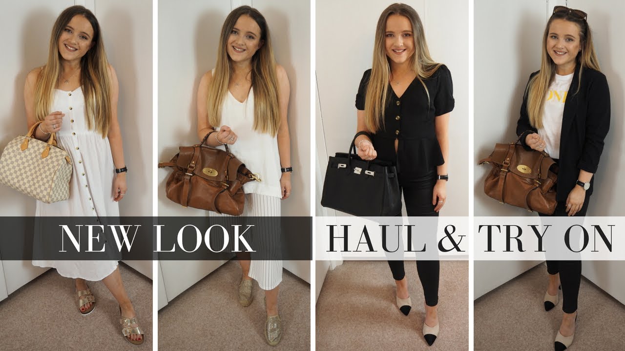 NEW LOOK HAUL AND TRY ON FOR SUMMER 2018 - YouTube
