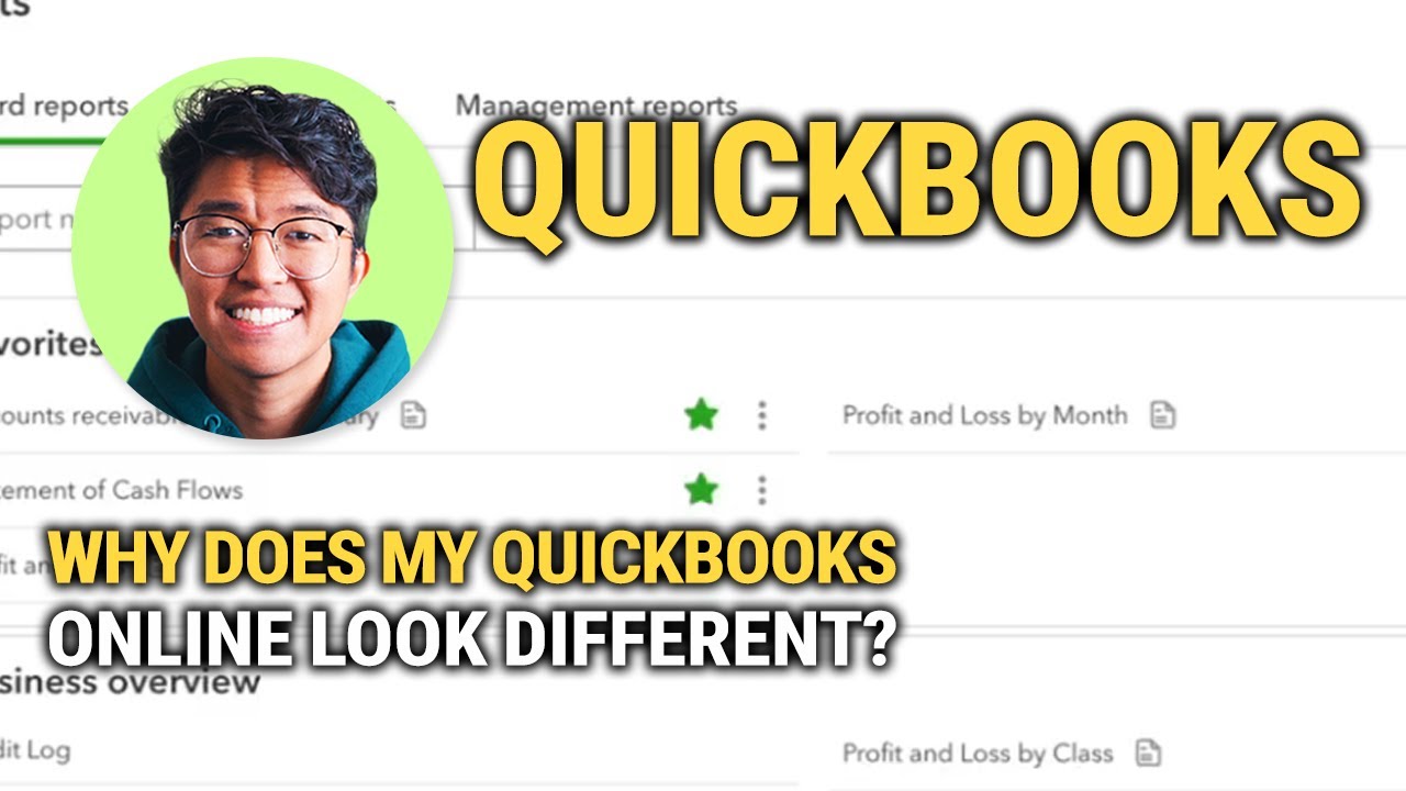 Why Does My QuickBooks Online Look Different? Explained! - YouTube