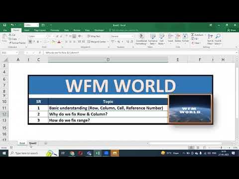 Excel Basic Training - Part 1 - YouTube