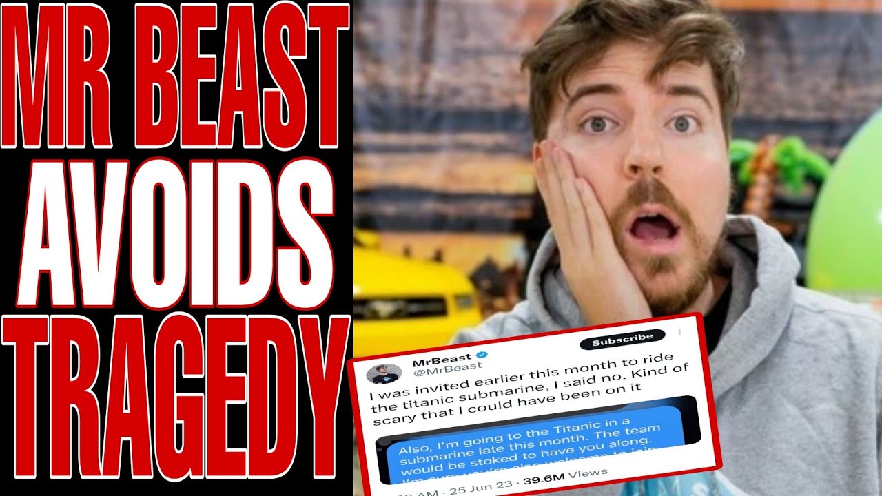 MR BEAST DODGES DEATH ON THE TITANIC SUB - YouTube