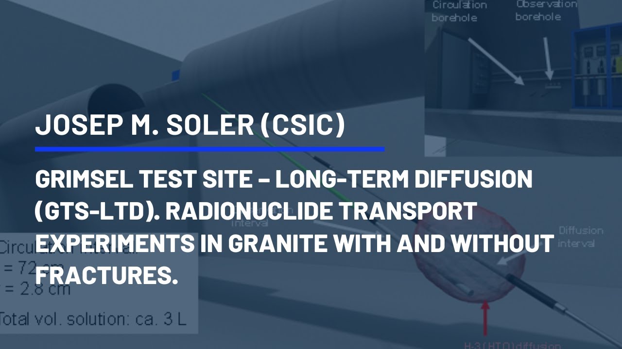 (GTS-LTD). RADIONUCLIDE TRANSPORT EXPERIMENTS IN GRANITE WITH AND ...