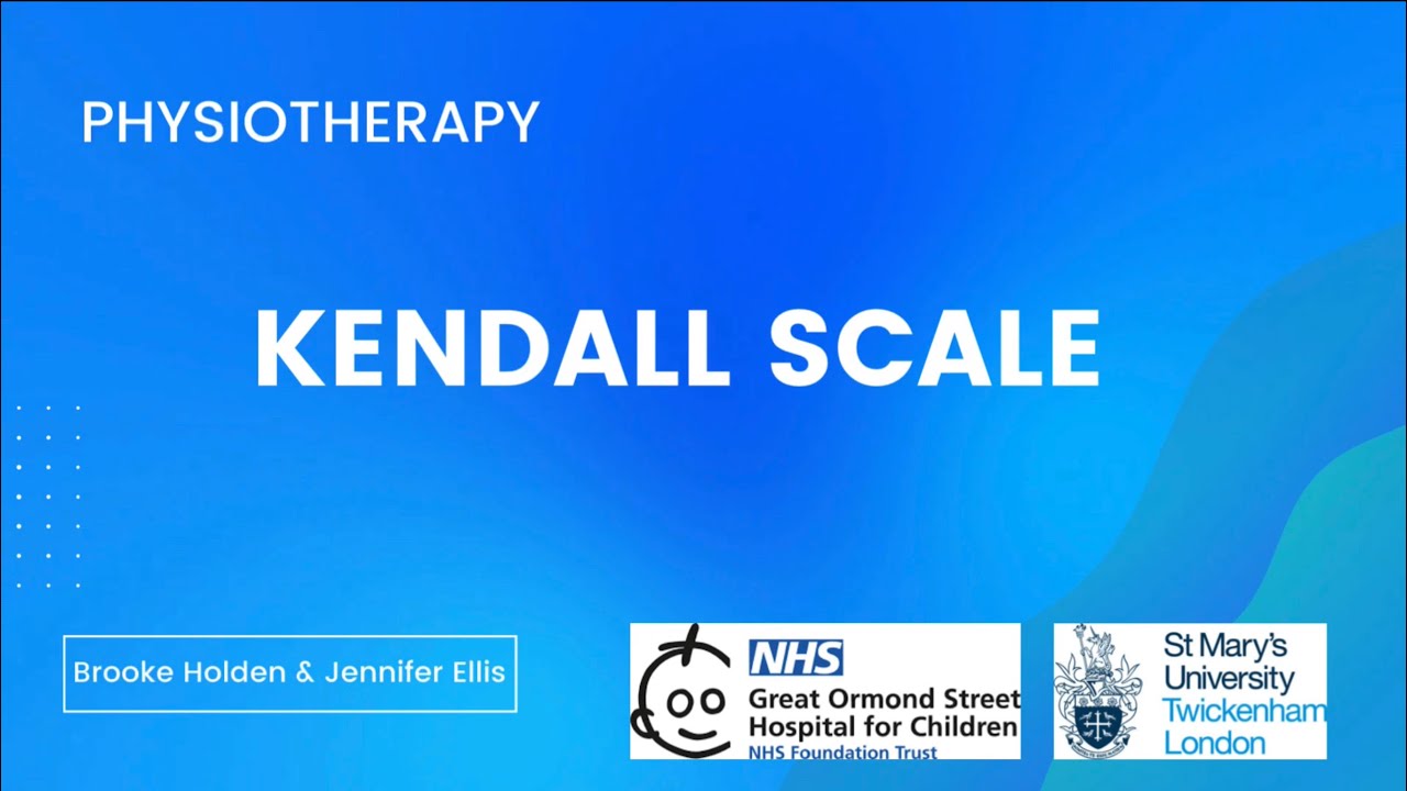 Kendall Scale - YouTube