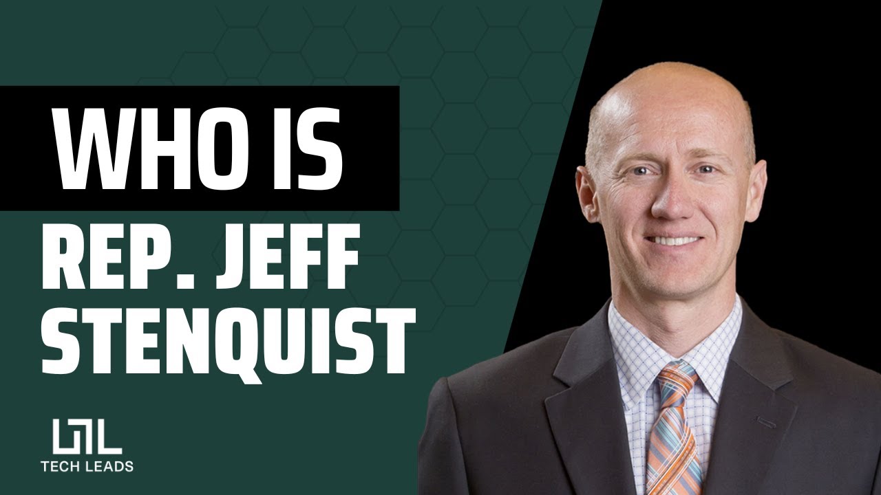 Interview with Rep. Jeff Stenquist (R-Draper) | Utah Tech Leads - YouTube