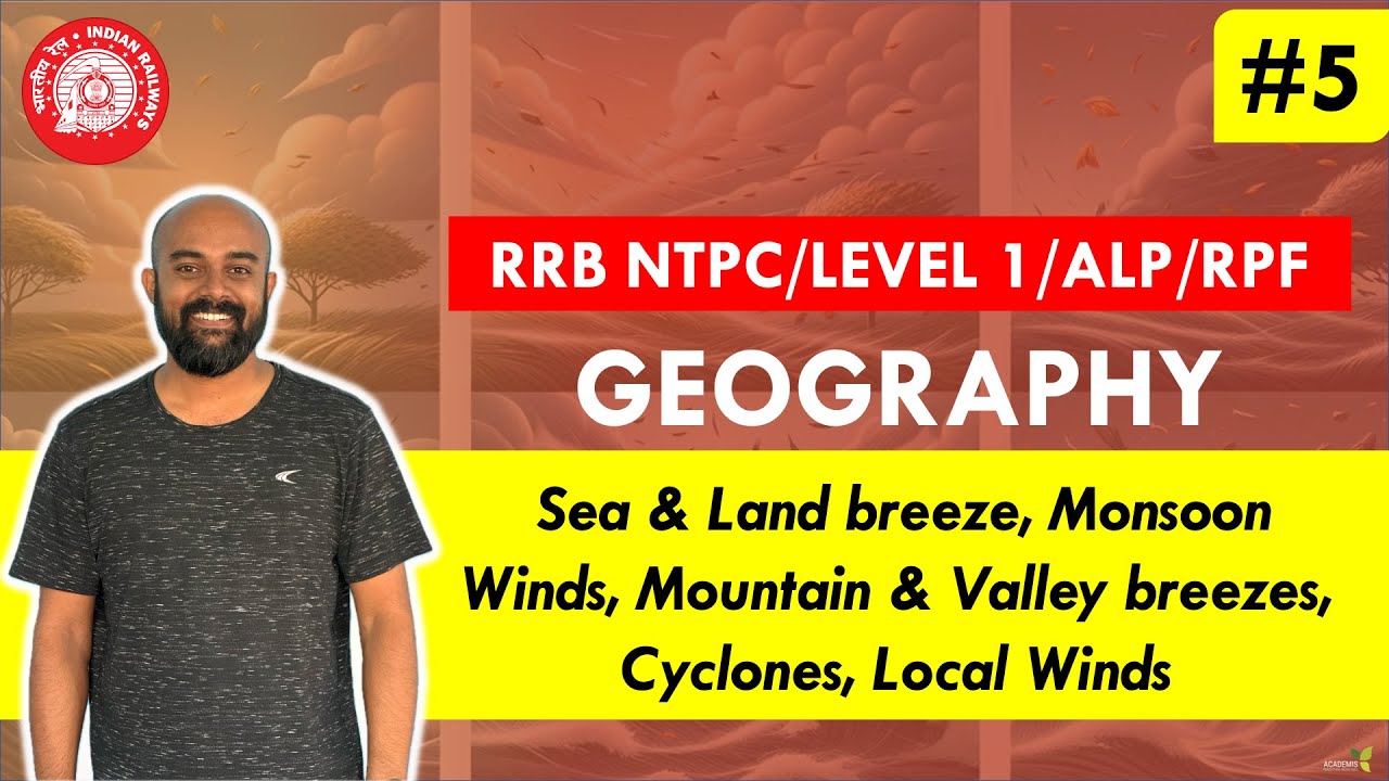 GEOGRAPHY - RAILWAY EXAMS - STUDY PLAN - Revision Class - YouTube