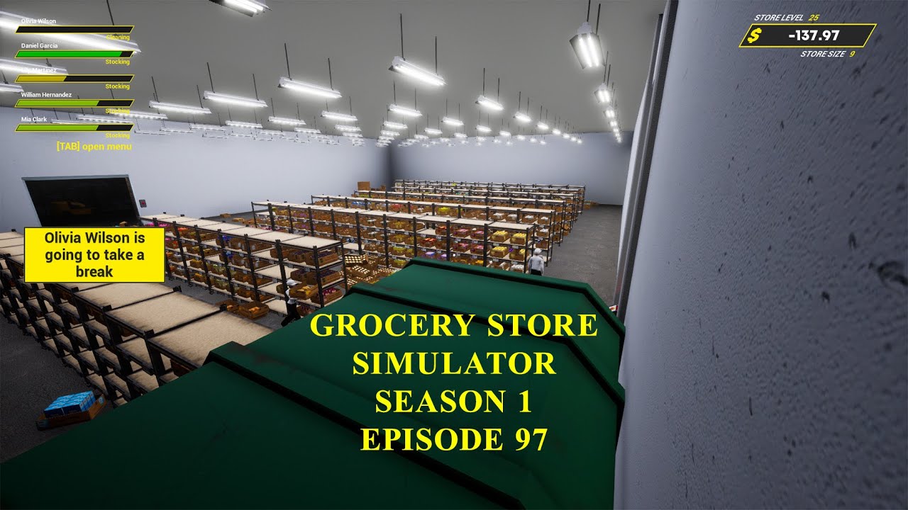 Grocery Store Simulator | Restocking Restocking Restocking | Season 1 ...
