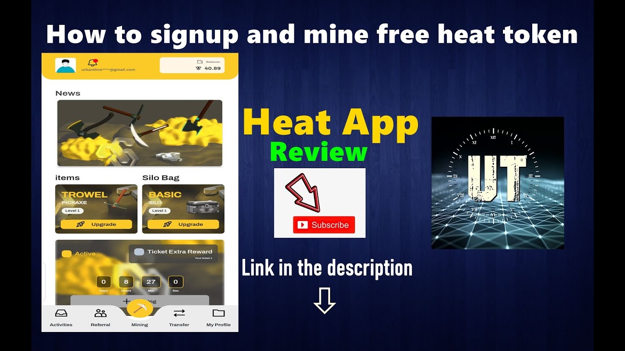 Heat App Review | How to download, signup and start mining free heat ...