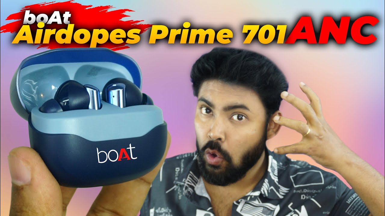 boAt 701 ANC Unboxing & Review ⚡ Best TWS Under ₹2000? | Real Spatial ...