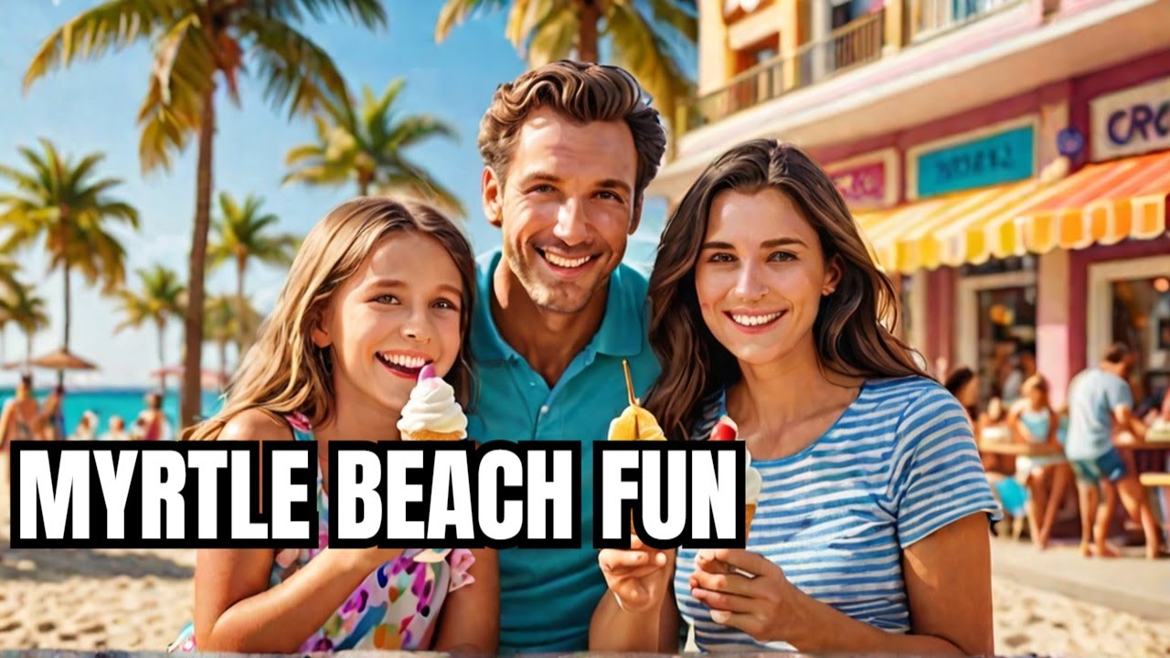 Myrtle Beach Adventure - Malls, Food, and Fun EXPLORED - YouTube