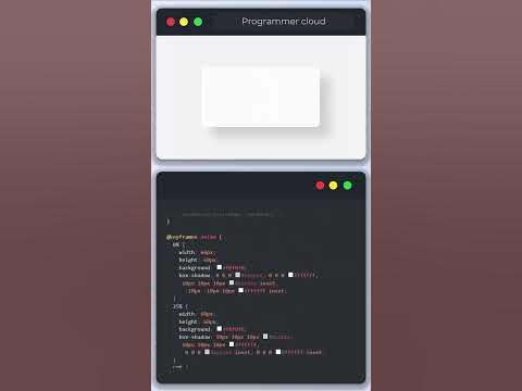 Cool Animation with Neumorphism Effect HTML and CSS 🎨💻 - YouTube