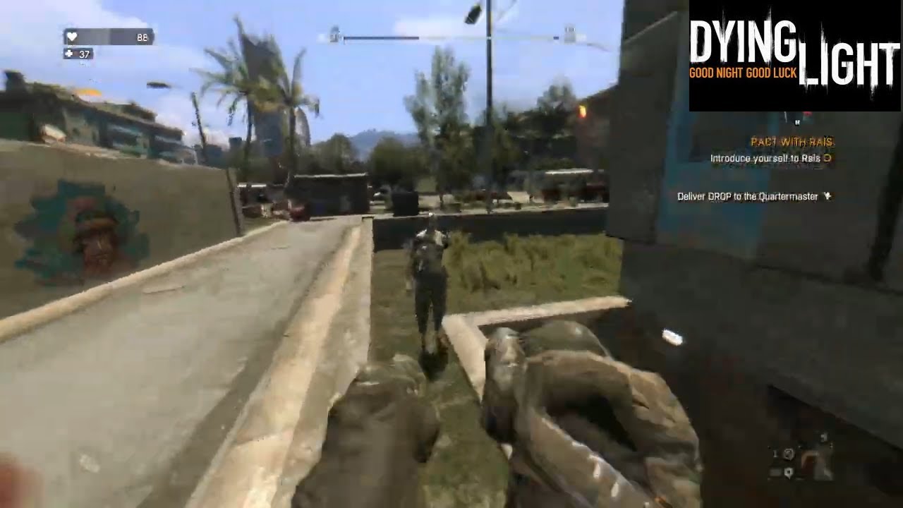 Dying Light: Kyle Crane Does A Vault Kick - YouTube