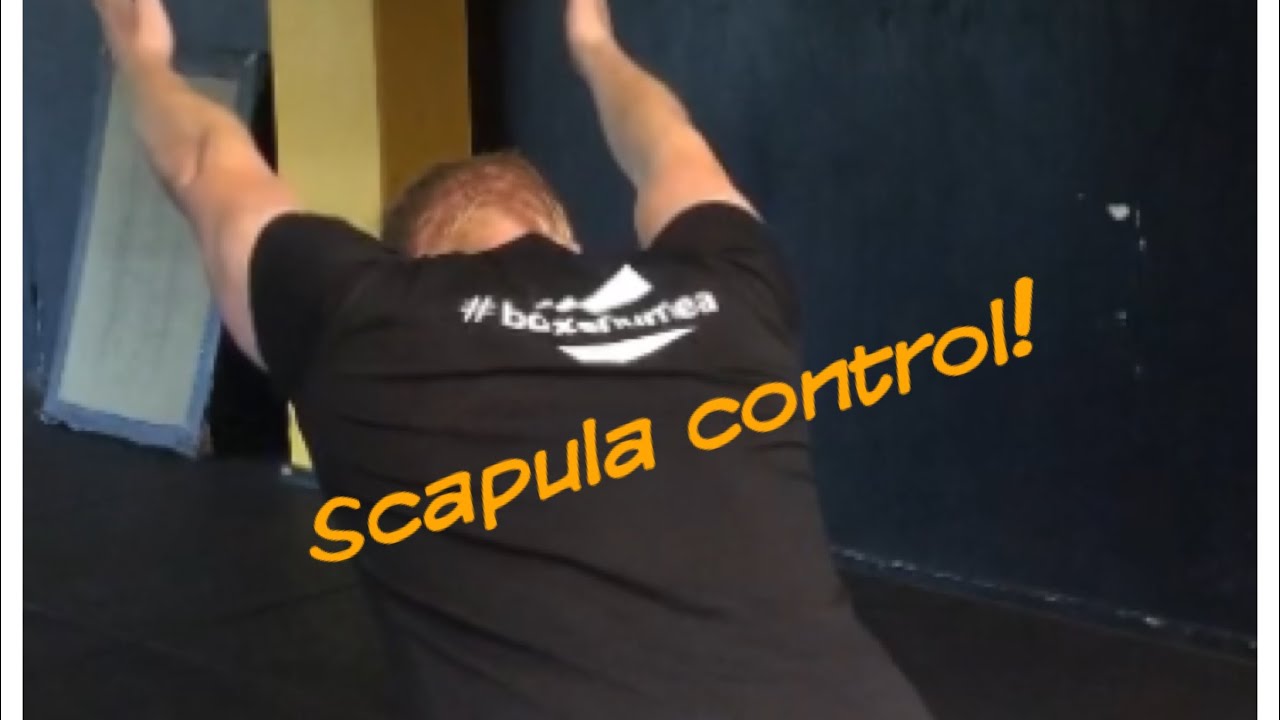 Scapula Butterfly Swimmers Shoulder Exercise - Andreas Sandström - YouTube