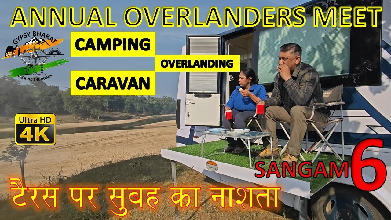 Caravan Camping in India | बालकनी पर नाश्ता | Van Life In India ...