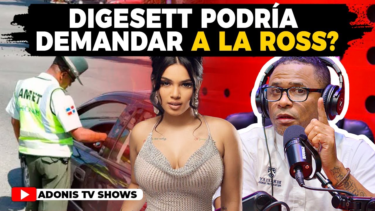 ¿DIGESETT PODRÍA DEMANDAR A LA ROSS MARÍA? | ADONIS TV SHOWS - YouTube
