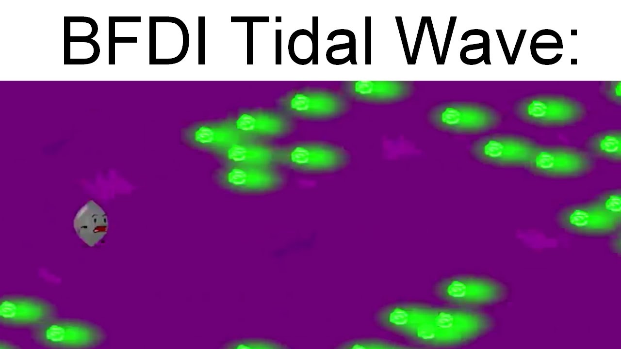 BFDI Tidal Wave - YouTube