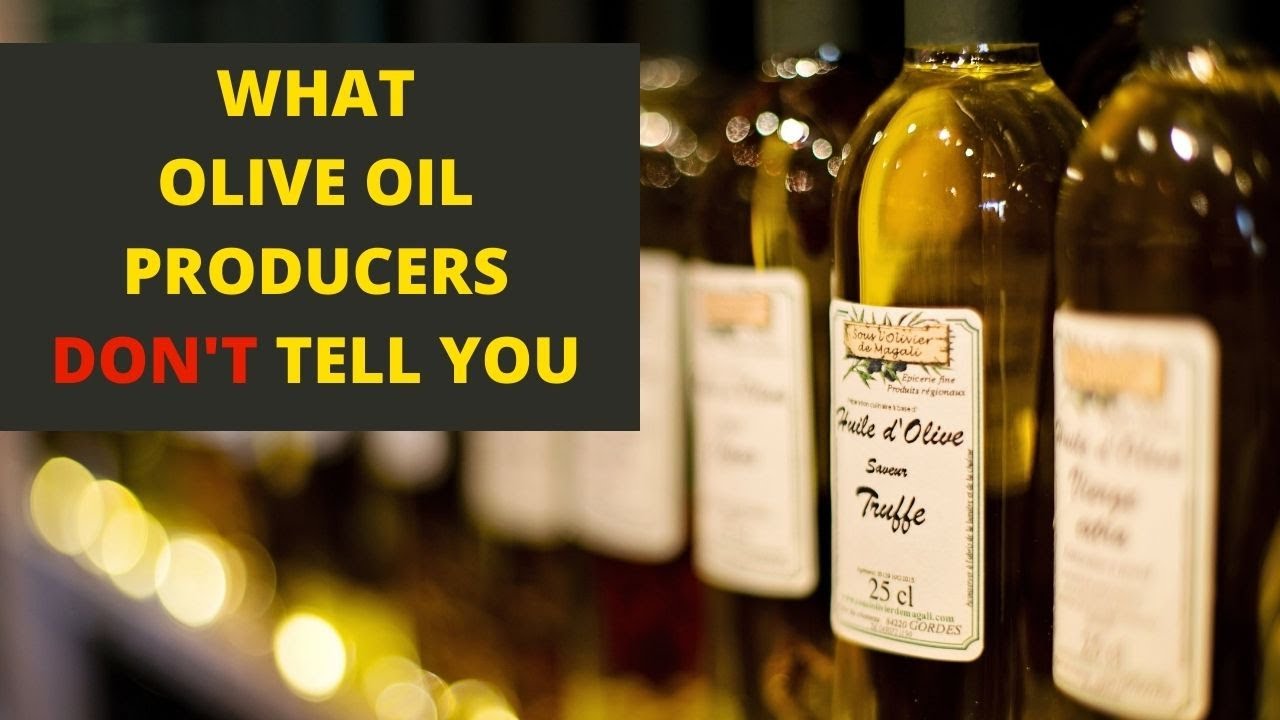 How REAL Extra Virgin Olive Oil is Made | The Traditional Way - YouTube