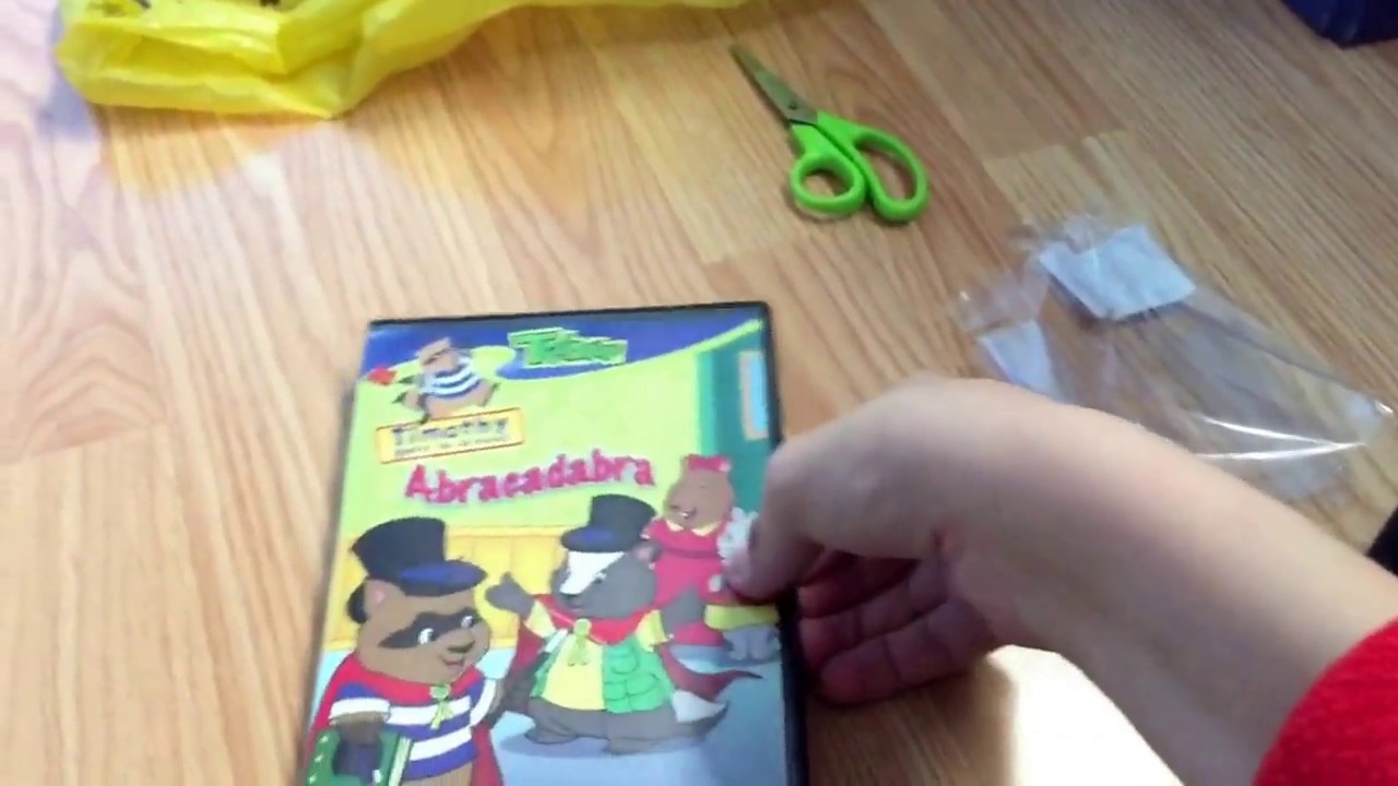 Timothy Goes to School Abracadabra DVD Unboxing - YouTube