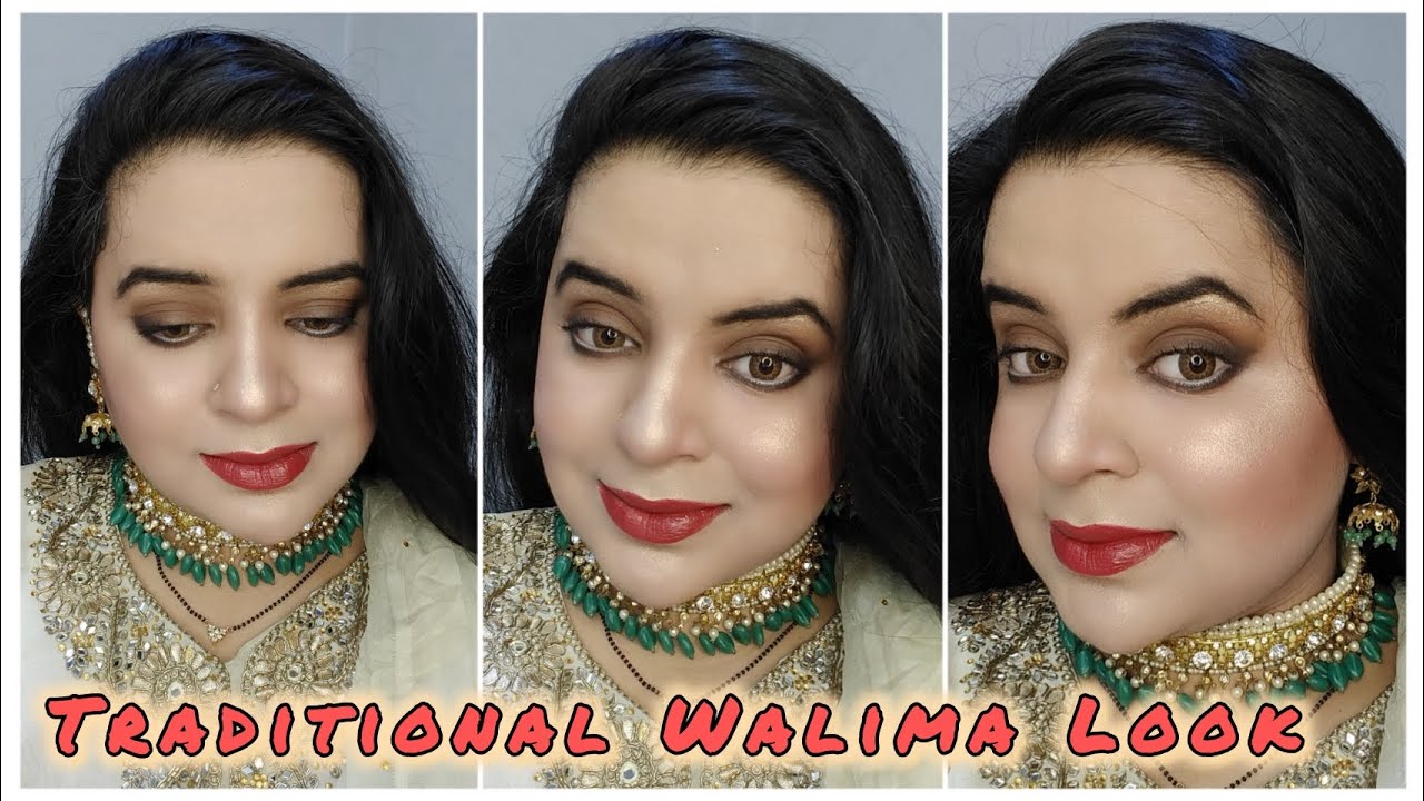 Traditional Muslim Walima Guest Look - YouTube