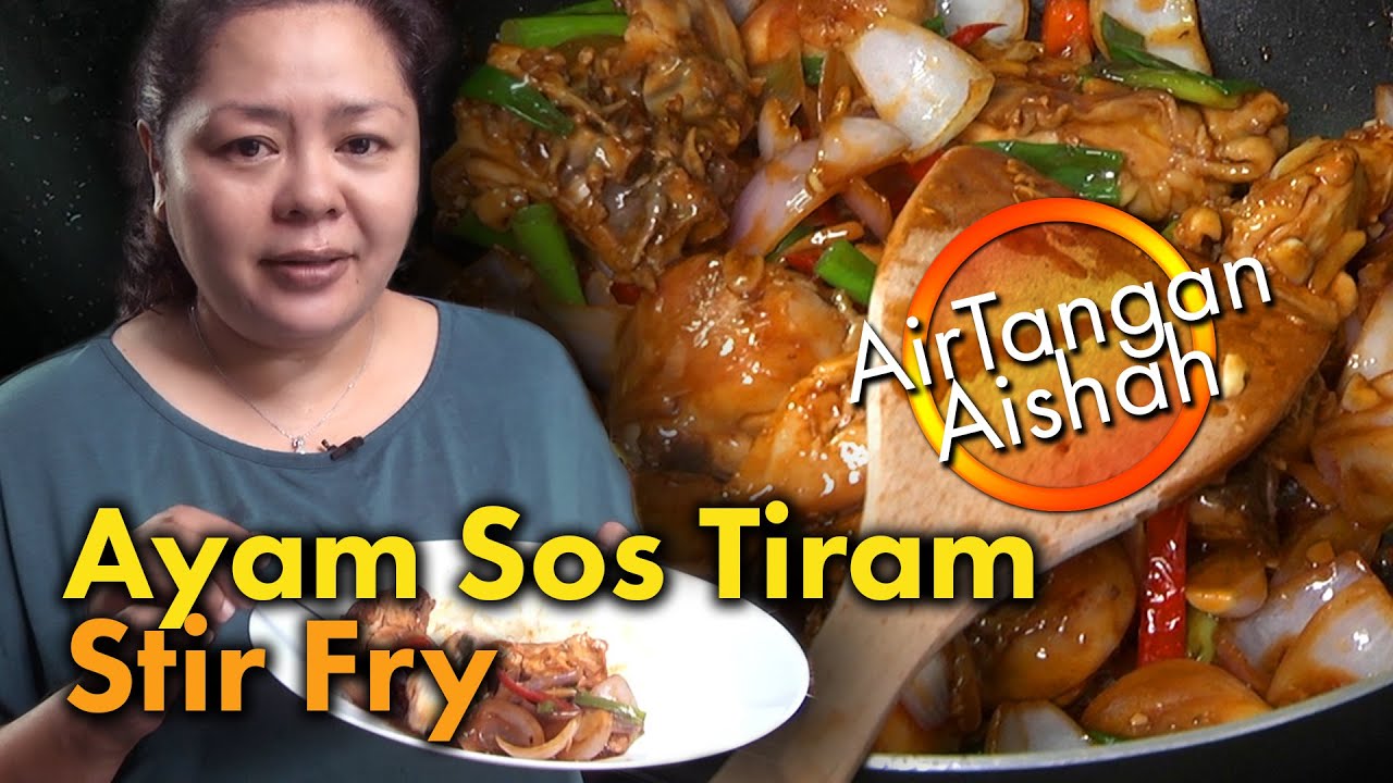 Ayam Sos Tiram Stir Fry - YouTube