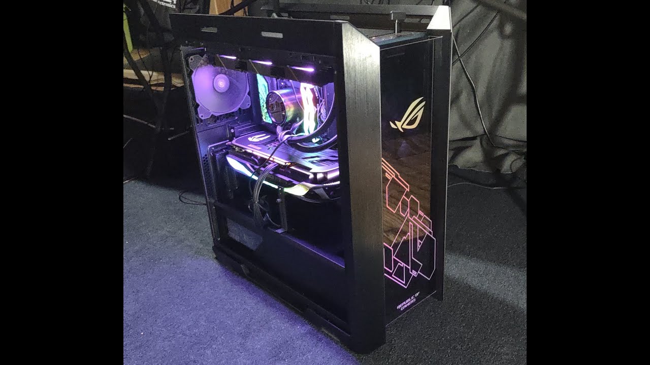 By Request - ASUS Helios Crosshair Hero AMD Barebones PC Finished ...