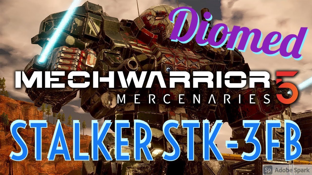 Mechwarrior 5 Heroes of the Inner Sphere Stalker Assault mech with Lost ...