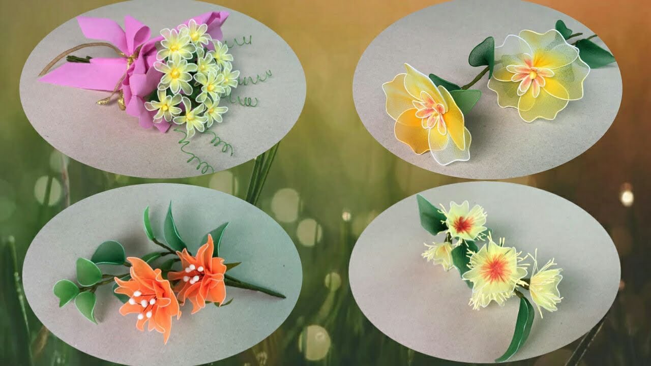 4 DIY Crafts #6 | DIY Crafts | Nylon Crafts Ideas | DIY Nylon Stocking ...