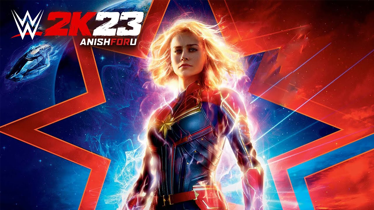 Mow to make Captain Marvel from Ms Marvel movie in WWE 2K23 - YouTube