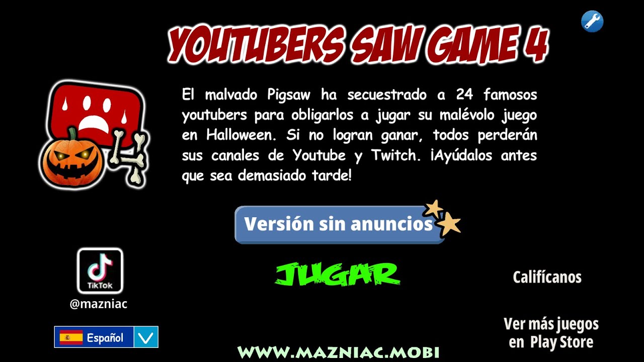 Youtubers Saw Game 4. Solución completa del juego. Full walkthrough ...