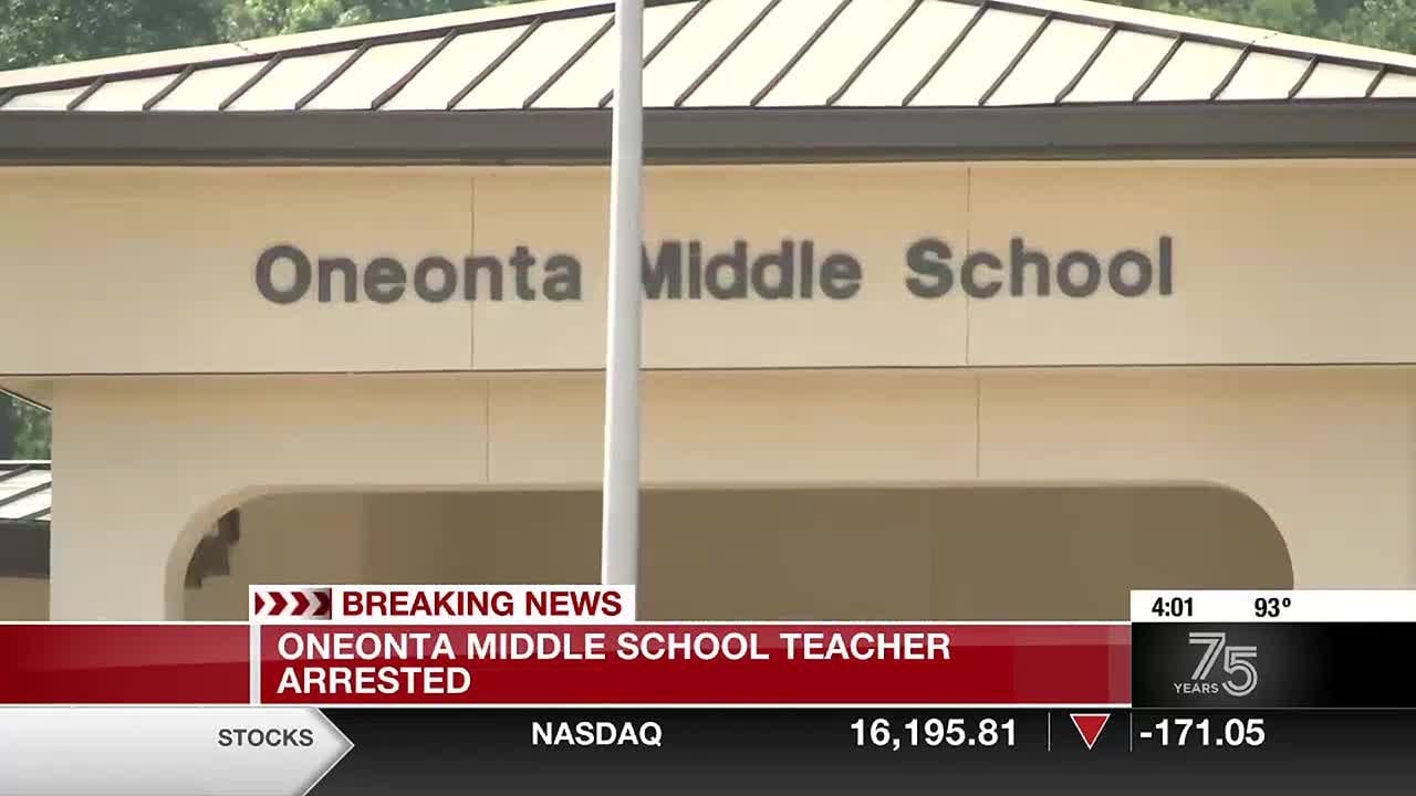 Oneonta Middle School teacher arrested on sex act with student charges ...
