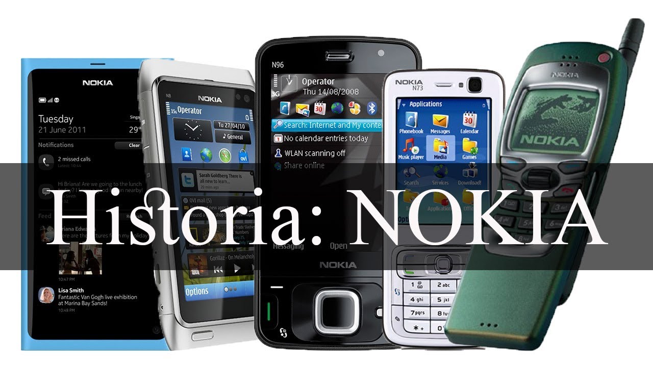 Teléfonos móviles Nokia | su historia en imágenes (1996 - 2017) - YouTube