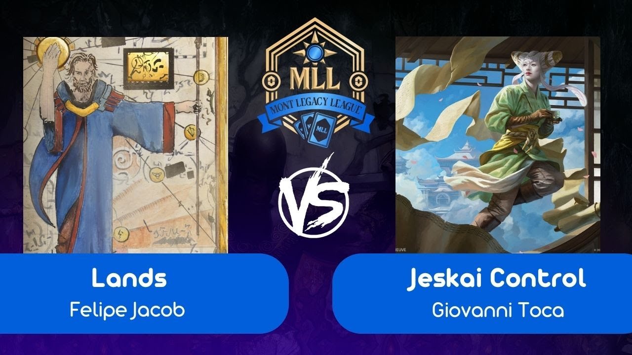[Legacy na Mont] Lands VS Jeskai Control (R 03 - 18/09/2025) - YouTube